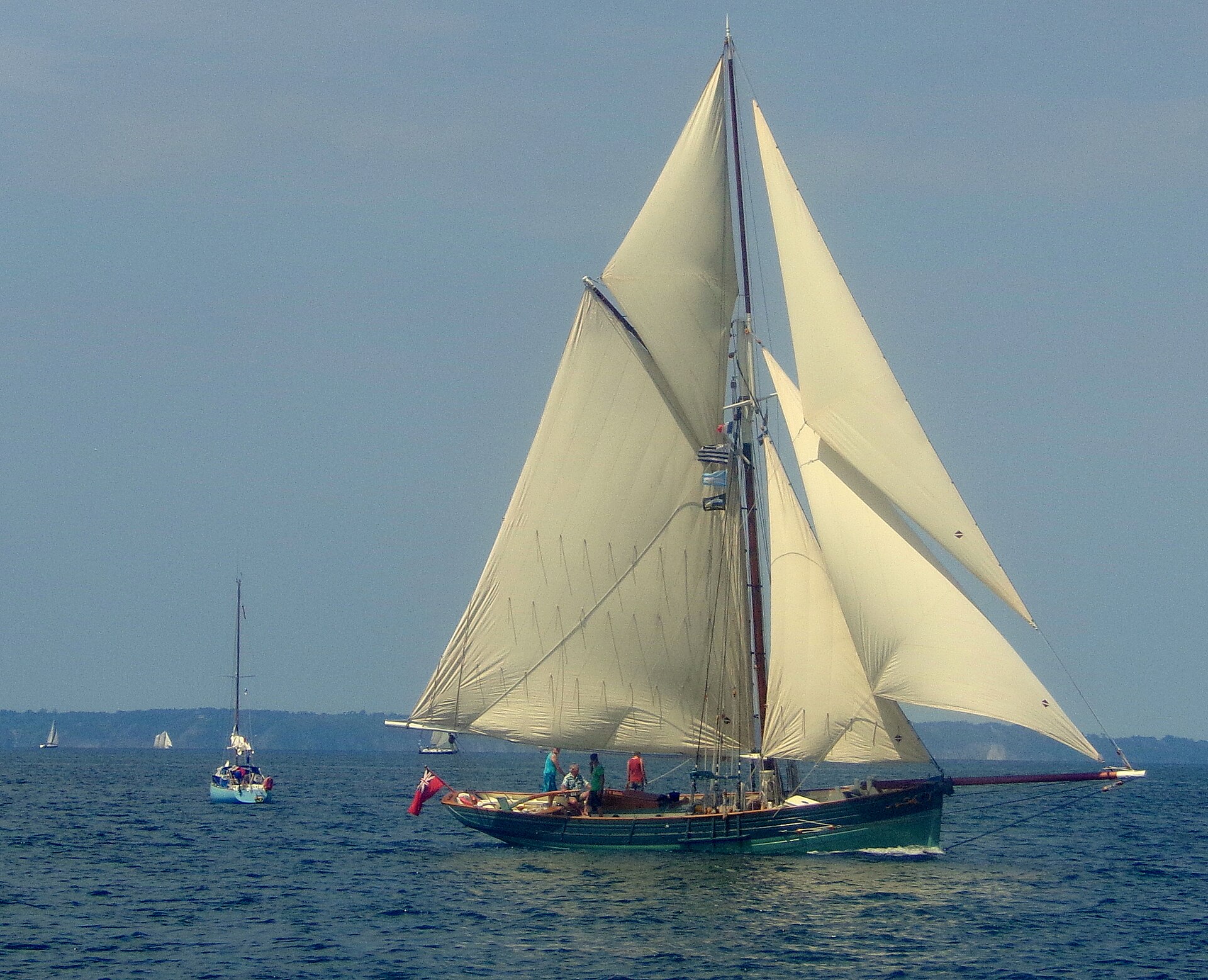 Les cotres pilotes britanniques - Fêtes maritimes de Douarnenez